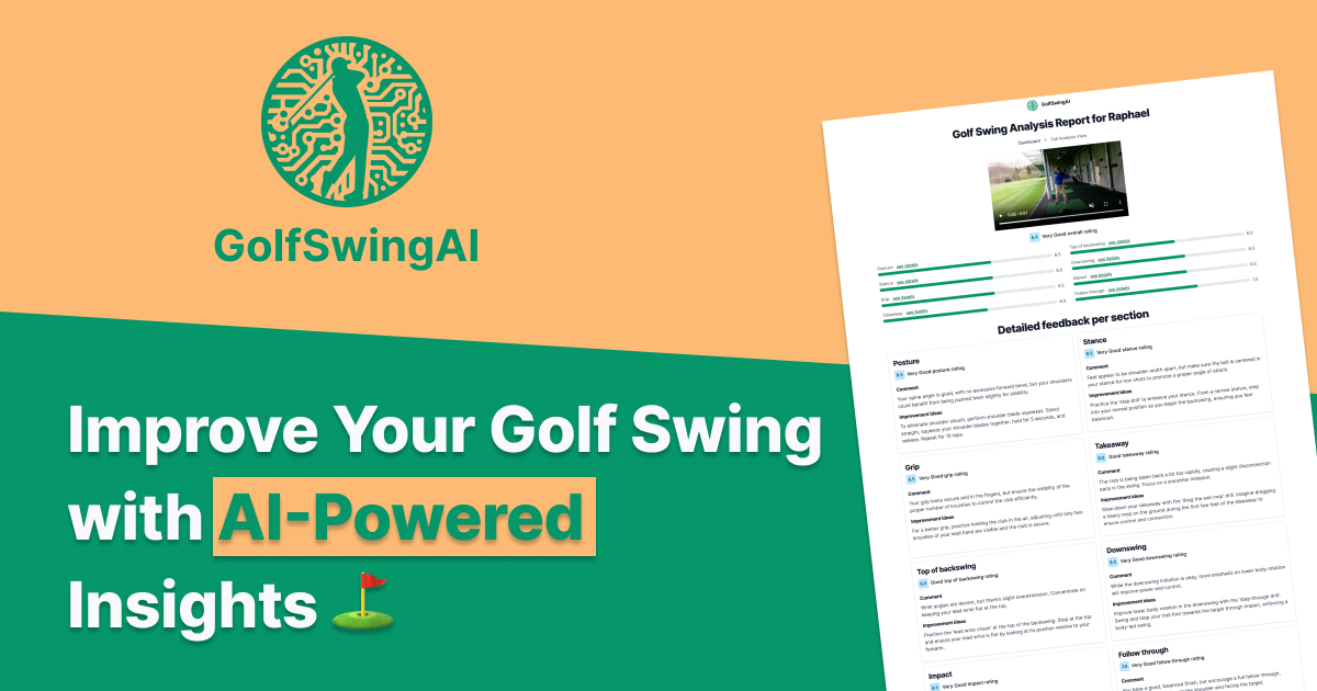 Improve Your Golf Swing with AI-Powered Insights | GolfSwingAI